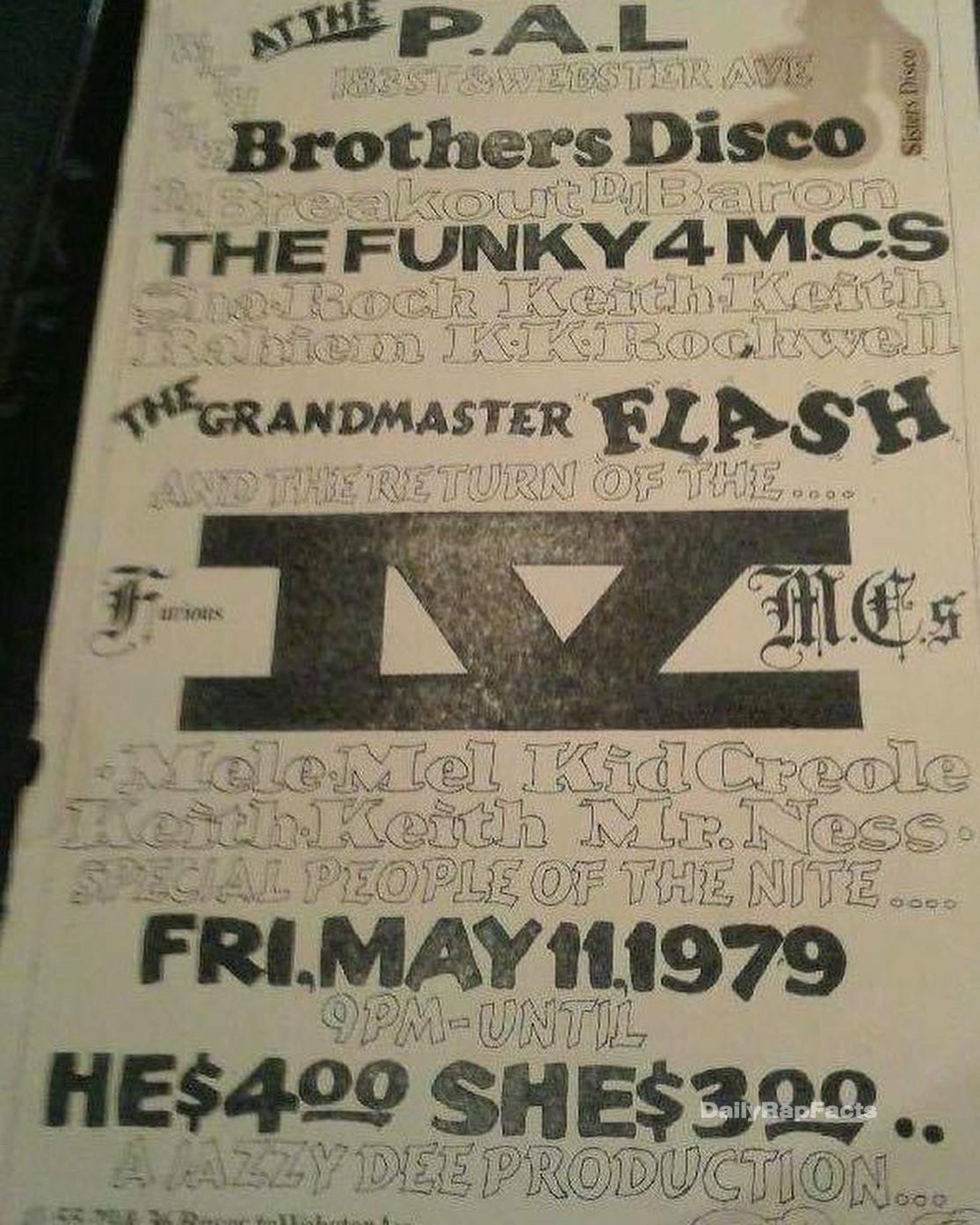 La primera batalla de rap en la historia del Hip Hop